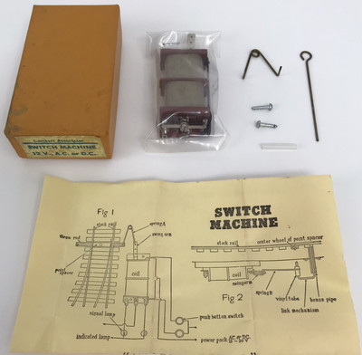 Lambert Switch Machine 12V AC or DC in box NEW Unused | eBay