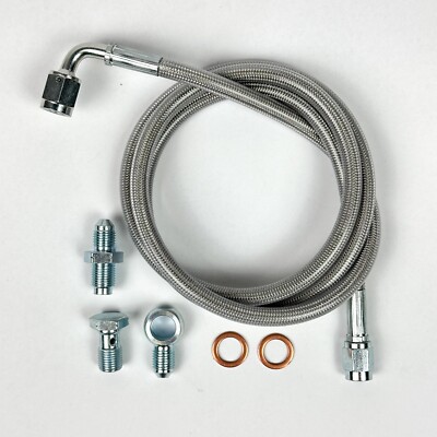 Flexible Stainless Steel Clutch Line Kit for 2014 Honda Civic Si K24 | eBay