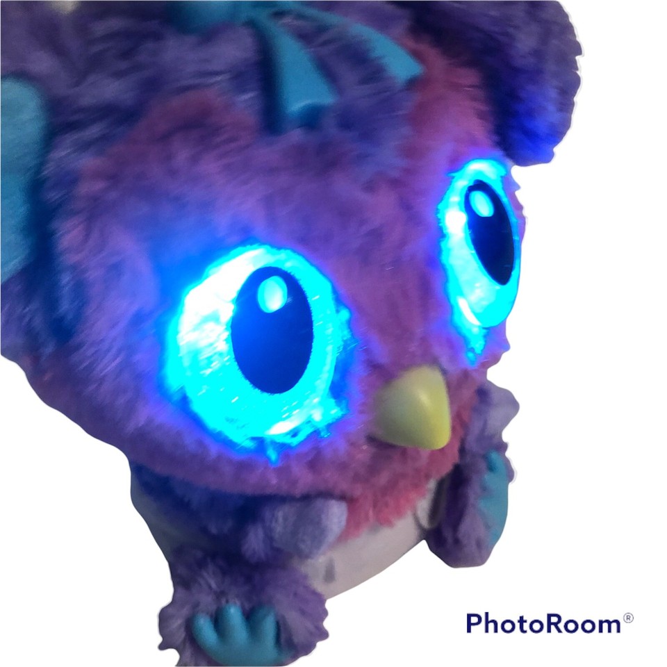 Hatchimals Plush Pink Bear Dragon Baby Interactive Working No Egg ...