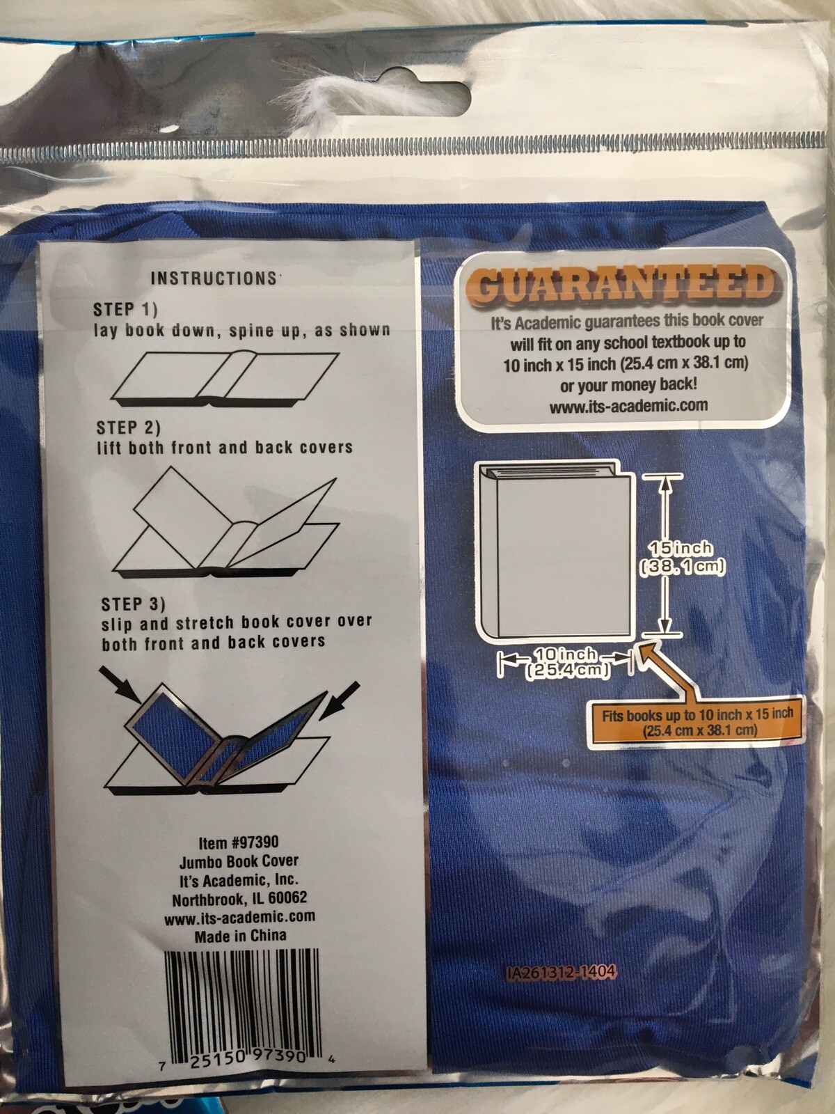 Lot of 18 - Jumbo XXL It's Academic Stretchable Fabric School Book ...