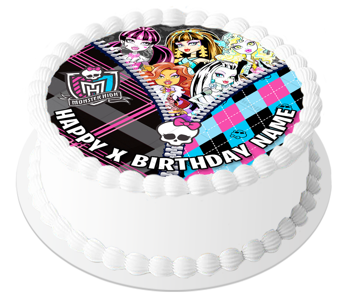 Torta Monster High Foglio Walmart