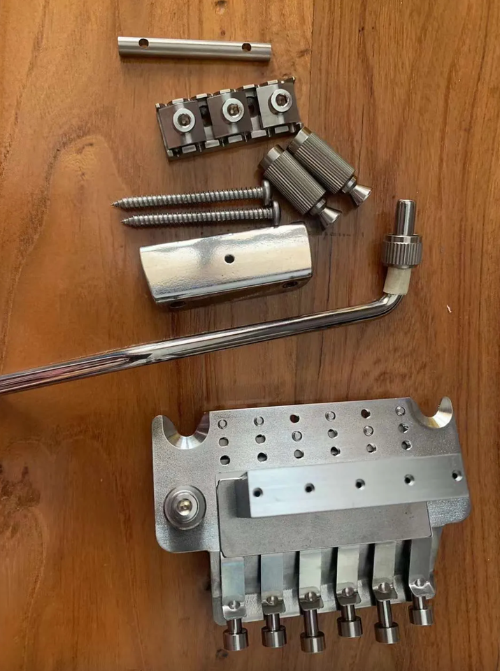 All Titanium Guitar Bridge Tremolo System For Floyd Rose Bridges | eBay