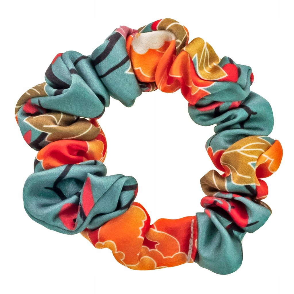 Haargummi Haarband Seiden Scrunchie Damen Gummiband 7 cm breit ...
