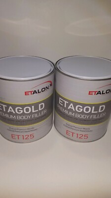 ETALON-ETA GOLD PREMIUM BODY FILLER 1GAL SUPER SMOOTH ET-125 DTM AWARD ...