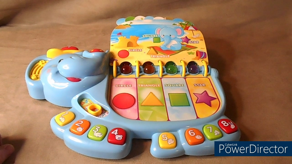 VTech Touch & Teach Elephant 2014 Learning Numbers and Letters Tested ...
