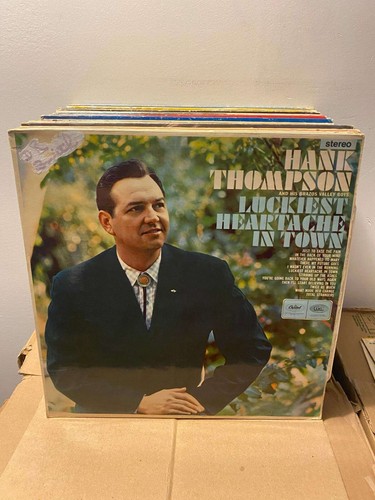 Hank Thompson – Luckiest Heartache In Town Vintage Vinyl 33rpm VG+ AB1 | eBay