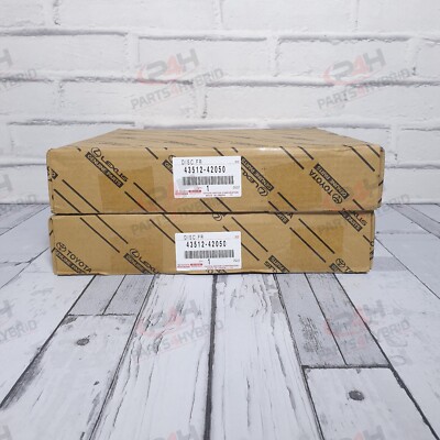 Genuine Toyota Prius Plus Front Discs 43512-42050 Left & Right Side ...