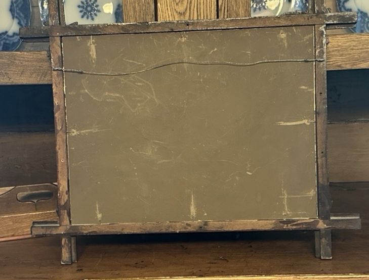 Antique Picture Art Frame - Victorian Wood Frame Leaf Brown 22"x18" | eBay
