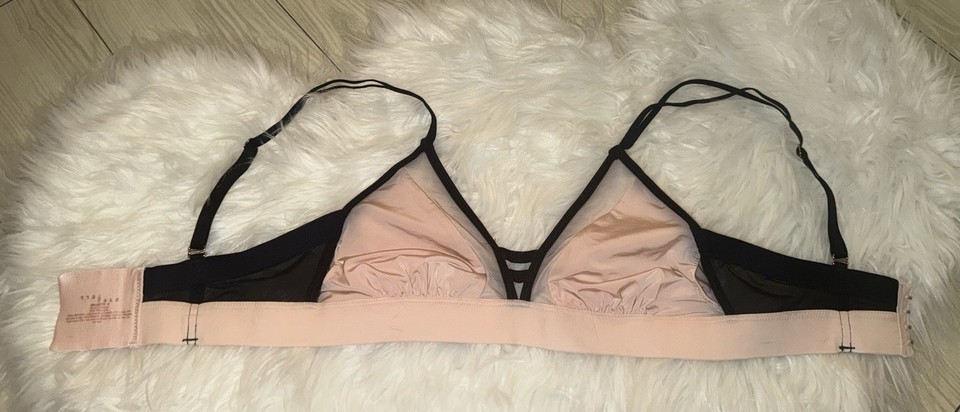 Soma TellTale Triangle Bralette Bra Unlined Wire Free Womens S Small ...