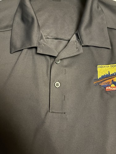 Sport-Tek Men’s Frito Lay Indiana Zone Branded Gray Polo Shirt (Size ...