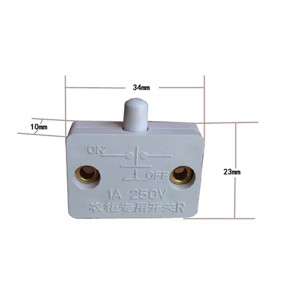 202 Automatic Reset Light Switch Wardrobe Cabinet Door Home Cupboard ...