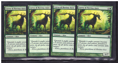 Magic 4x Cervo di Rovina-Asce - Axebane Stag 116/274 C RTR ITA | eBay