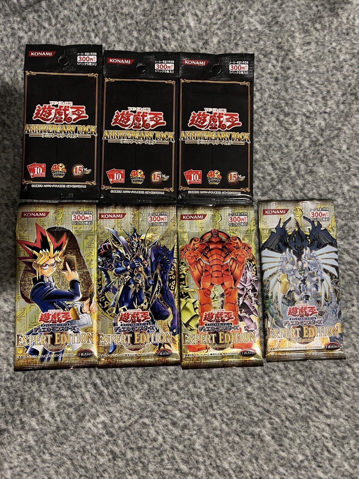 Yugioh Expert Edition Volume 1, 2, 3, 4 And 3 10th Anniversary Packs | eBay