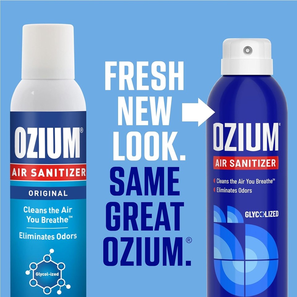 2 pack - Ozium Air Freshener Dispenser, Original 8oz | eBay
