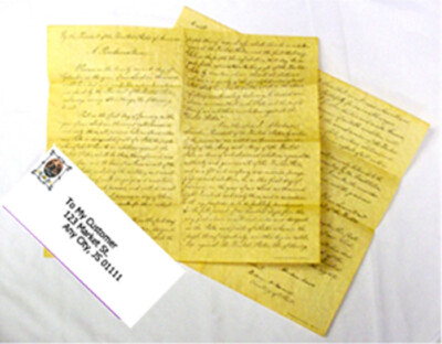 Emancipation Proclamation Document, Genuine Parchment Replica by ...