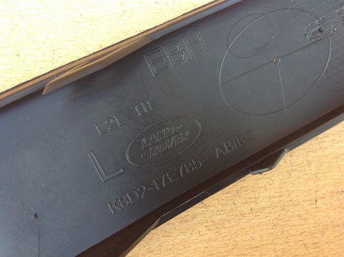 RANGE ROVER EVOQUE LEFT HAND FRONT BUMPER END CAP COVER LID GENUINE ...