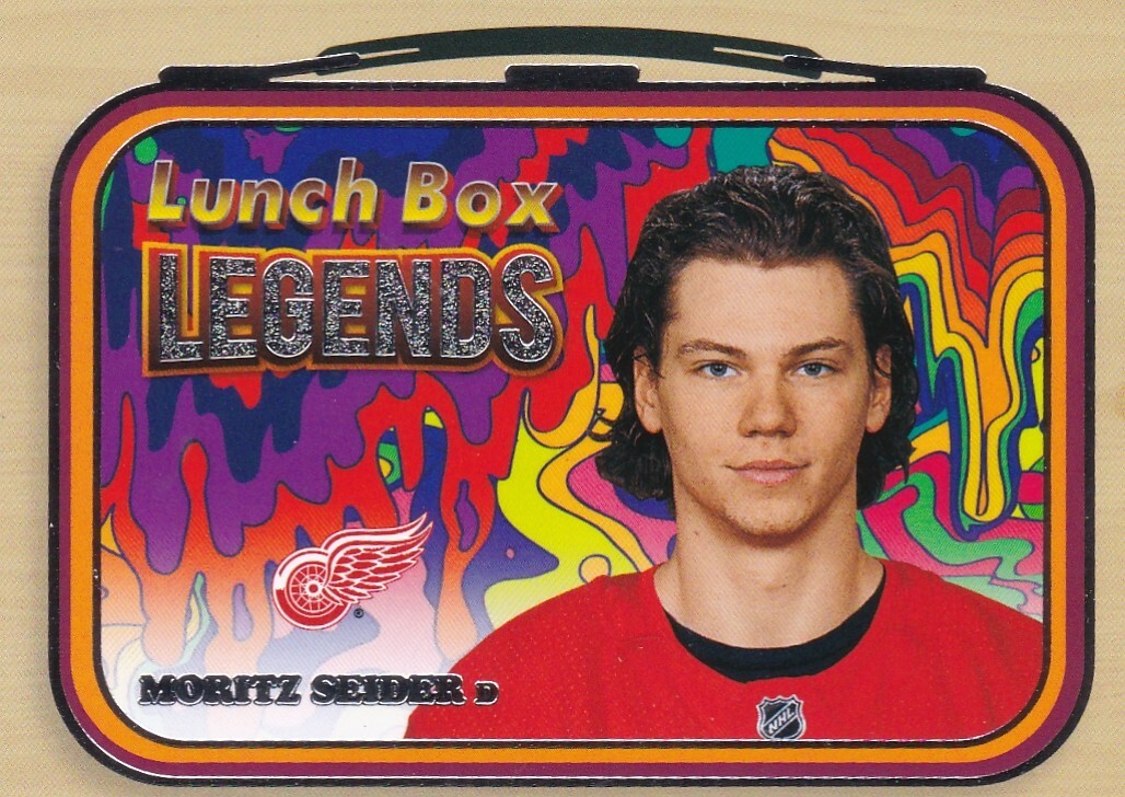 2022-23 UD Series 2 Lunch Box Legends #LB-27 Moritz Seider - Detroit Red Wings | eBay