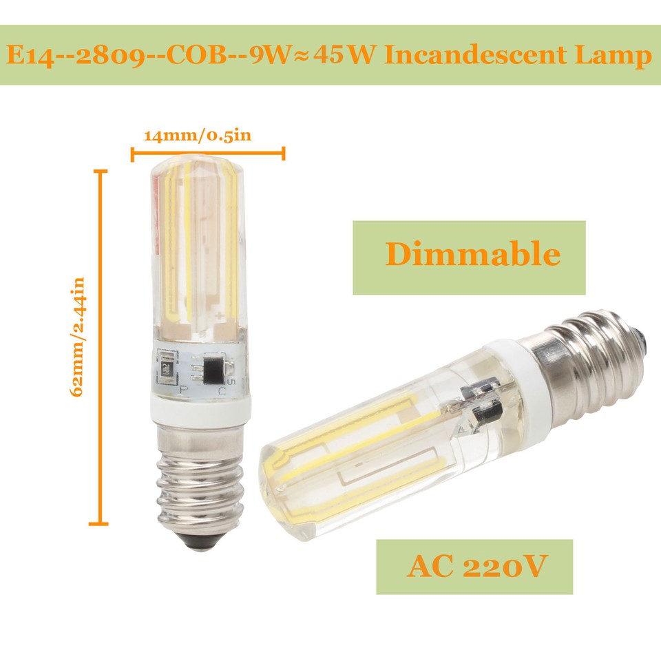 Mini G4 G9 E14 LED Light Capsule Bulb 12V 220V Replace Halogen Lamp ...
