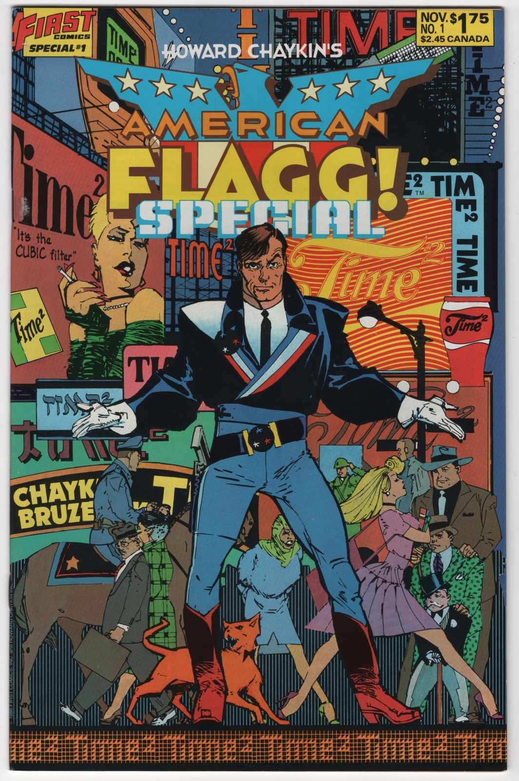 American Flagg! Comic Book Special #1 First Comics 1986 VERY FINE NEW ...