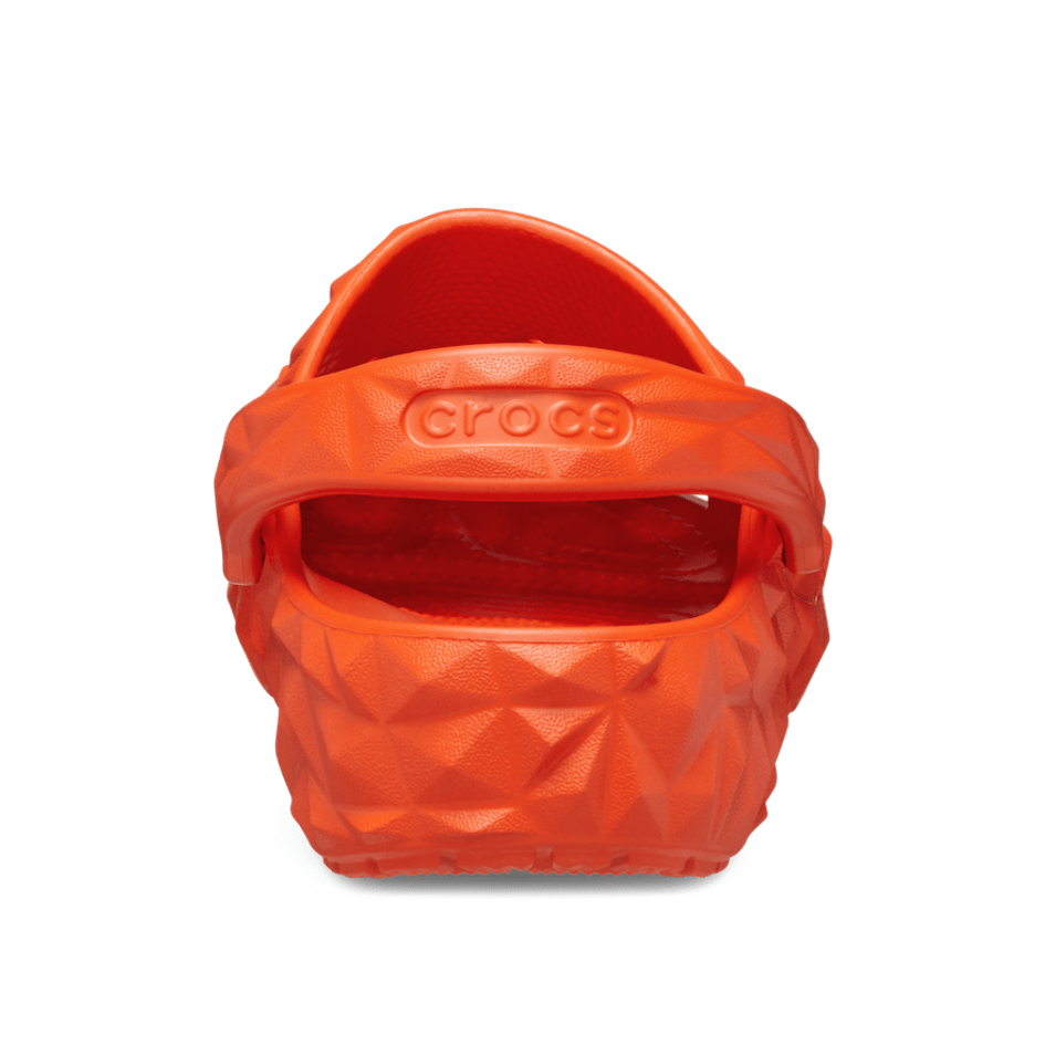 NEW CROCS CLASSIC GEOMETRIC CLOG 209563 Lava RED ORANGE UNISEX | eBay