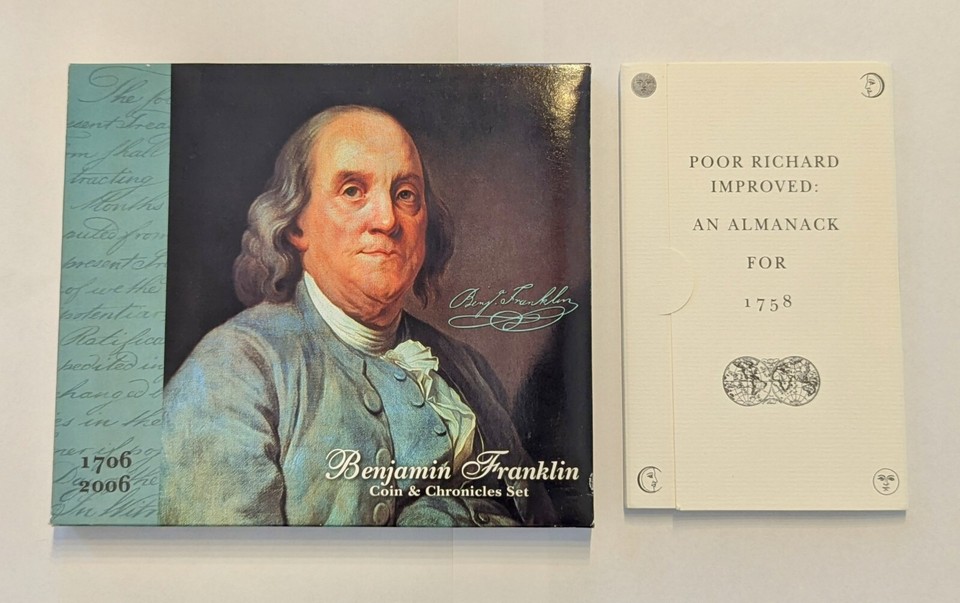2006 Benjamin Franklin Coin & Chronicles Set - OGP | eBay