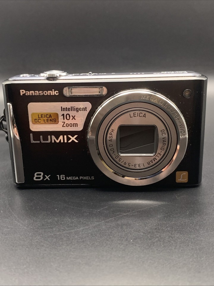 Panasonic Lumix DMC-FH25 16MP Black Digital Camera Untested | eBay