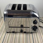 DUALIT 3 Slice TOASTER Chrome Stainless Silver Retro Vintage Classic ...