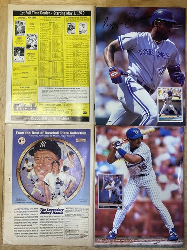 Lot Of 4 Vintage Baseball Card Monthly Magazines | eBay