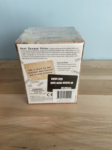 The Ridiculous Word Magnet Party Game & Expansion Pack One Bundle ...