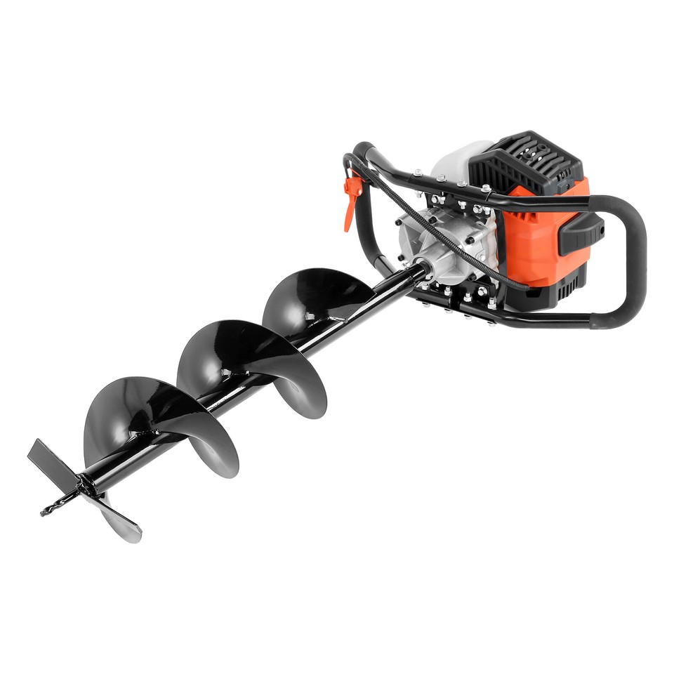 VEVOR Post Hole Digger 43cc Gas Powered Earth Digger with 8" Auger ...