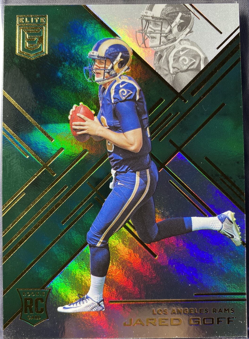 Jared Goff Card Lot Jared Goff 2016 Elite Rookie Card #161, Rams Rookie ...