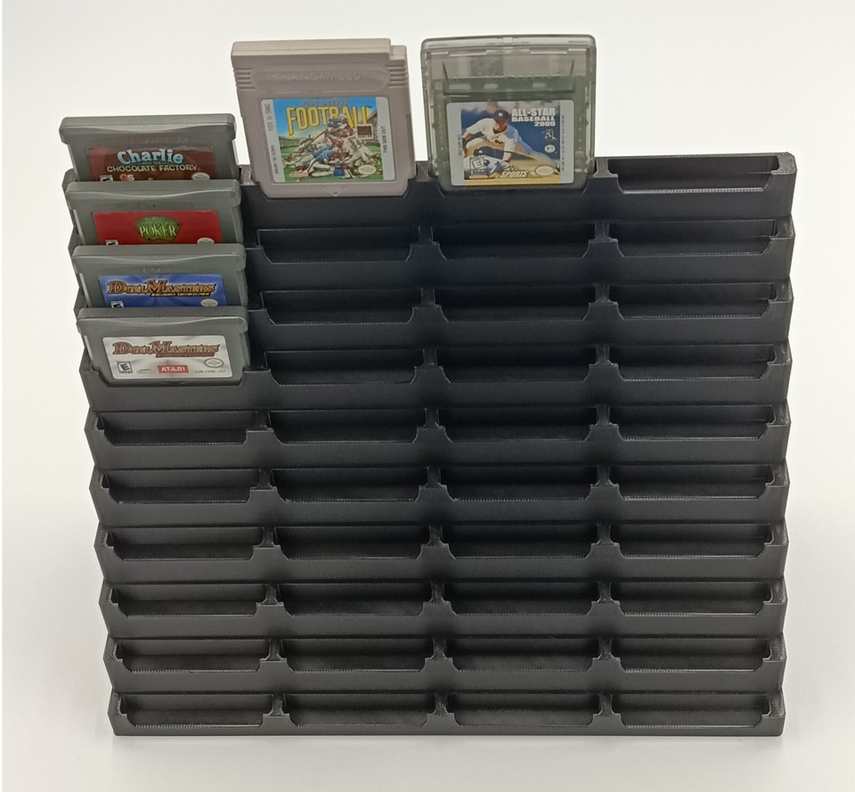 Game Boy Advance, Color, Original Display Stand Tower Holder Case Holds ...