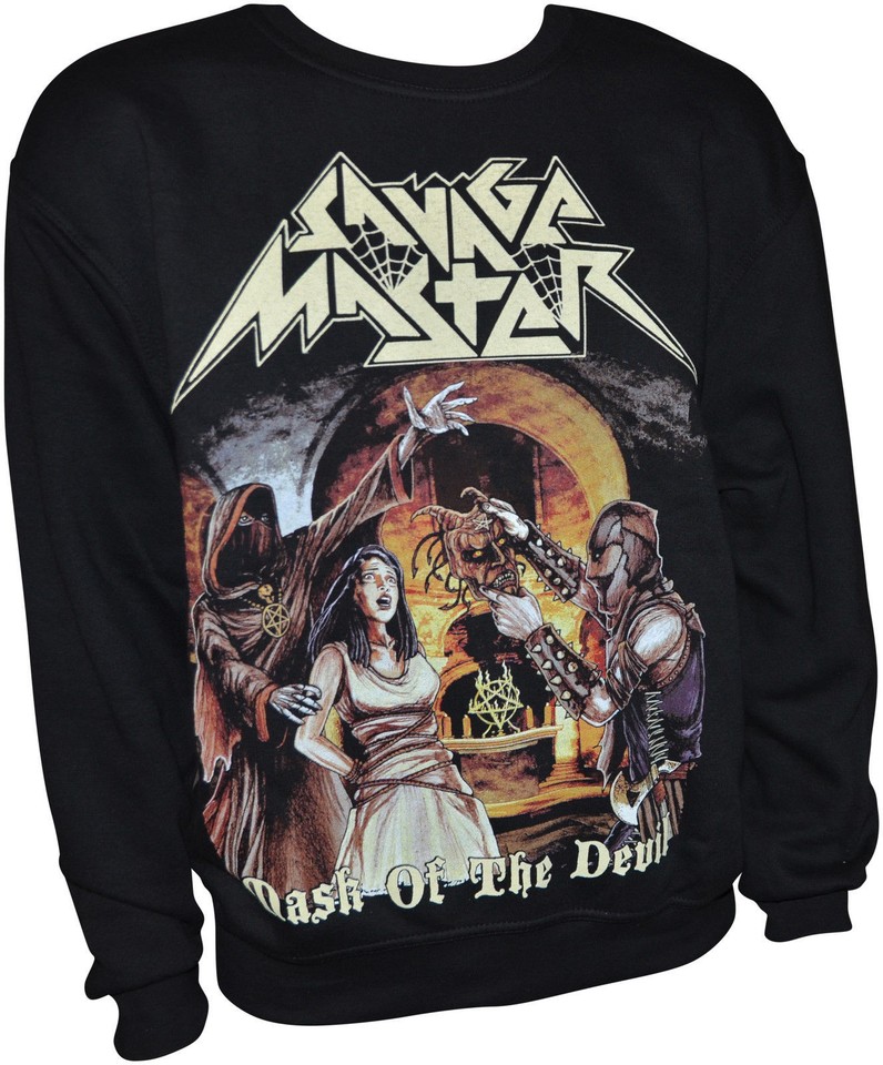 SAVAGE MASTER - Mask Of The Devil - Sweat Shirt - Pulli - Größe Size L ...