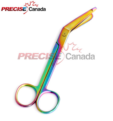 LISTER BANDAGE SCISSORS 7.5" MULTI COLOR RAINBOW COLOR SURGICAL ...