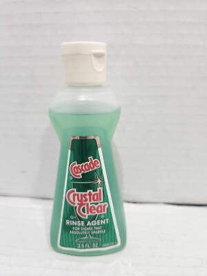Cascade Crystal Clear Rinse Agent 3.5 Ounces Vintage 1993 | eBay