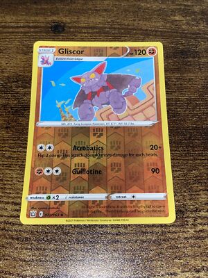 Gliscor 72/163 Reverse Holo Battle Styles Pokémon TCG D1752* | eBay