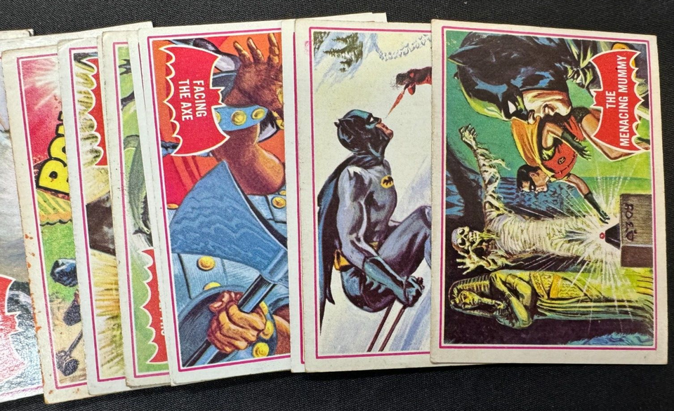 Topps 1966 Batman Red Bat Cards 20 card lot | eBay