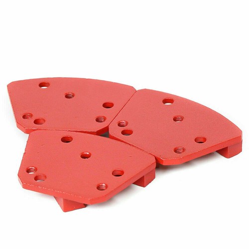 Newly 3PCS Trapezoid Diamond Floor Grinding Pad Disc #30 Grit Metal ...
