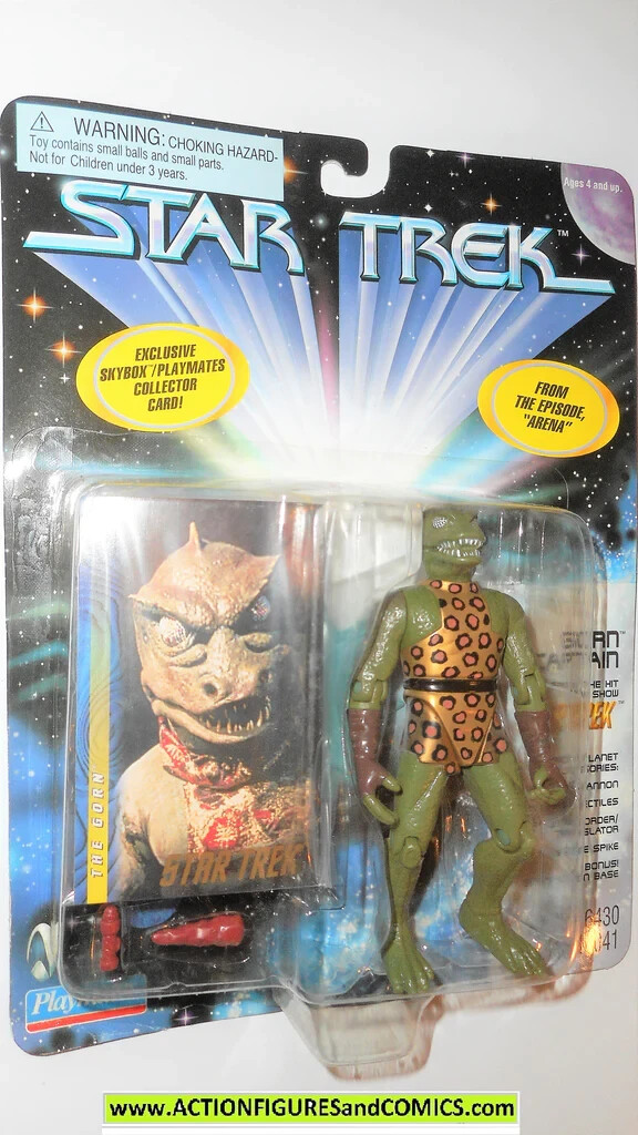 Star Trek Original Series Gorn Captain Figure Playmates Toys 1997 Arena ...