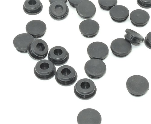 1/2" x 5/8" OD Solid Grommet Rubber Knockout Plug Fits 1/2" Hole & 1/8 ...