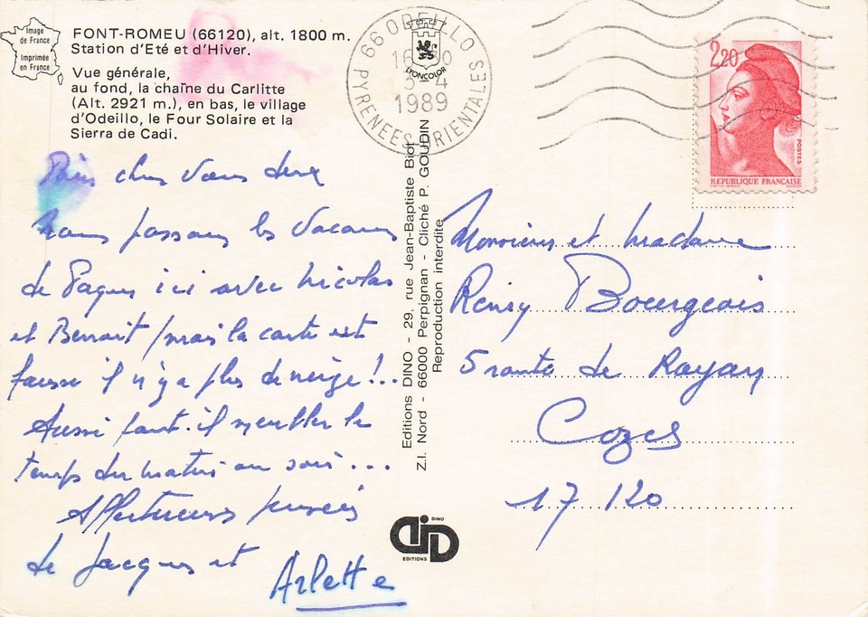 66 FONT ROMEU ODEILLO VIA STATION D ETE ET D HIVER | eBay