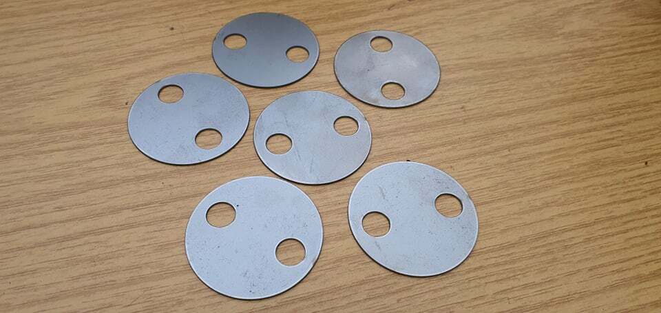Mild Steel Discs Round Disks Circles Laser Cut Circle Sheet Plate Metal ...