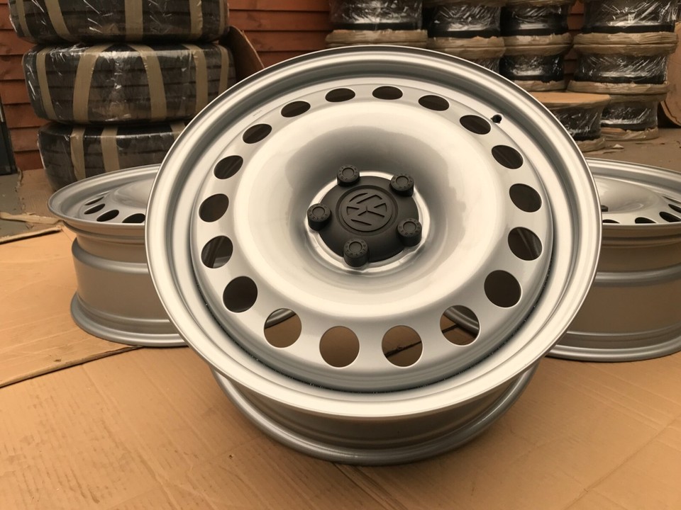 Volkswagen Transporter T4 steel wheels, 18inch 5x112 staggered not ...