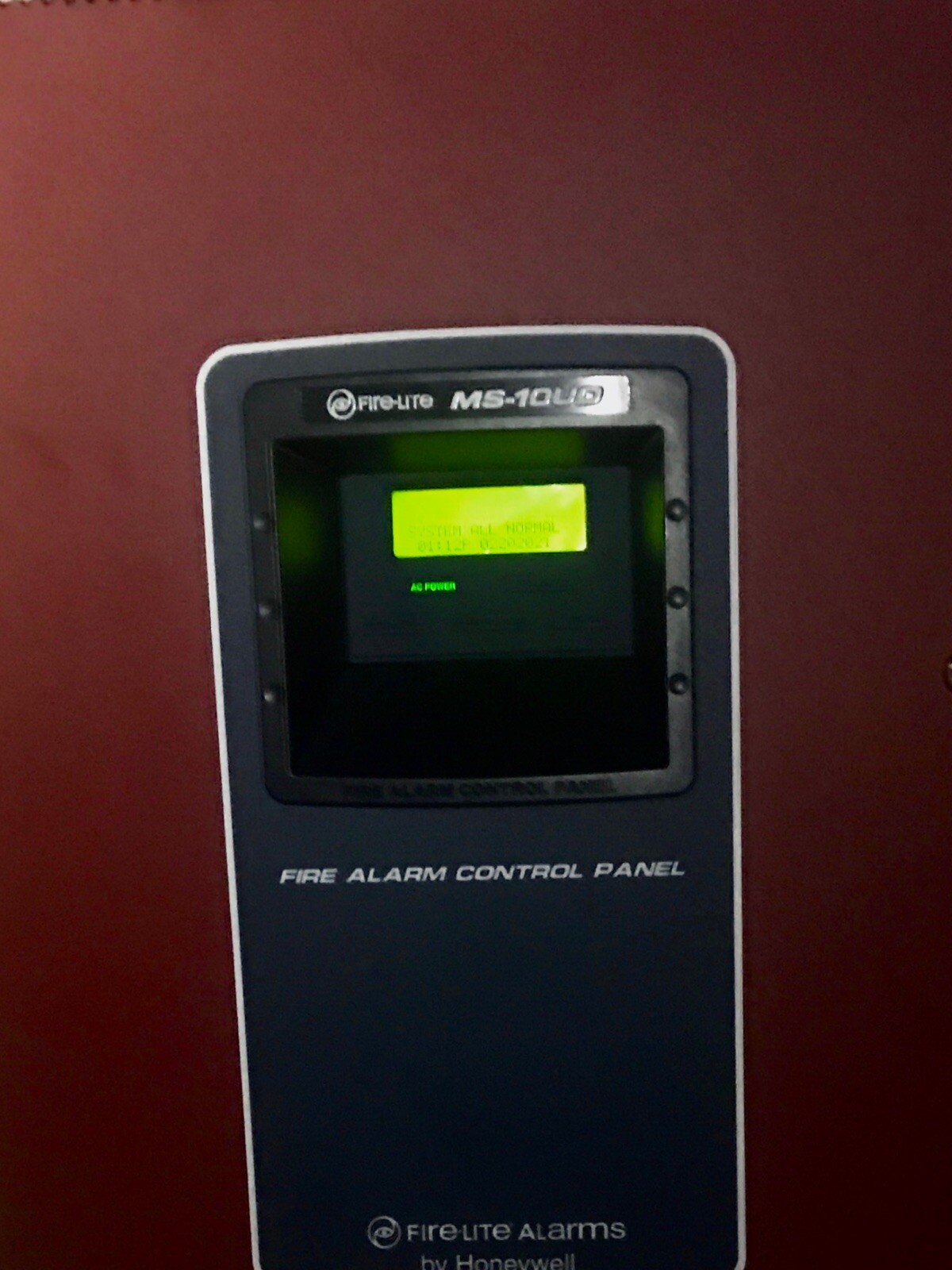 Fire-Lite by Honeywell MS-10UD ten zone conventional fire control panel ...