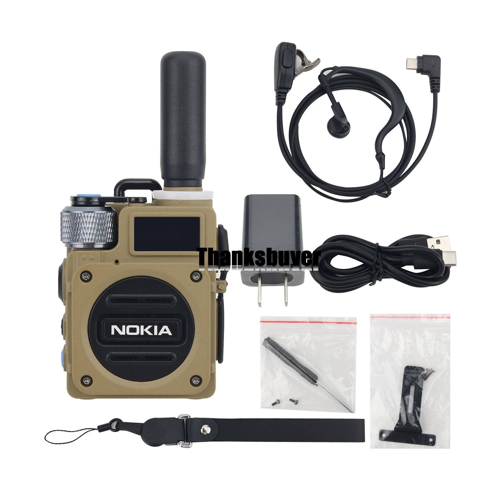 G6 Walkie Talkie Handheld Transceiver 5000KM 10W Wearable 400-470Mhz ...