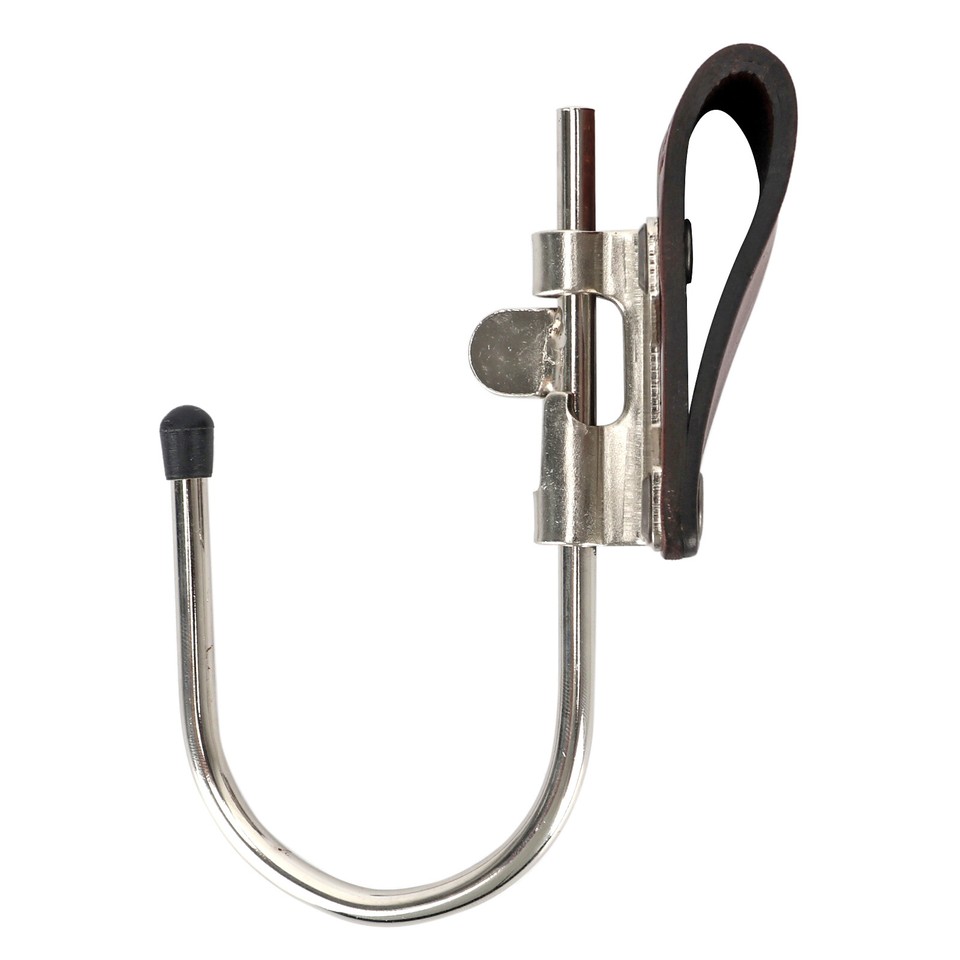 TOURBON Leather Steel Float Tool Hook Belt Trowel/Electric Drill Hanger ...