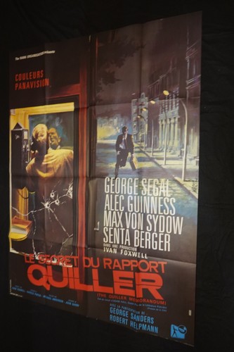 LE SECRET DU RAPPORT QUILLER The Quiller Memorandum affiche cinema 1966 ...
