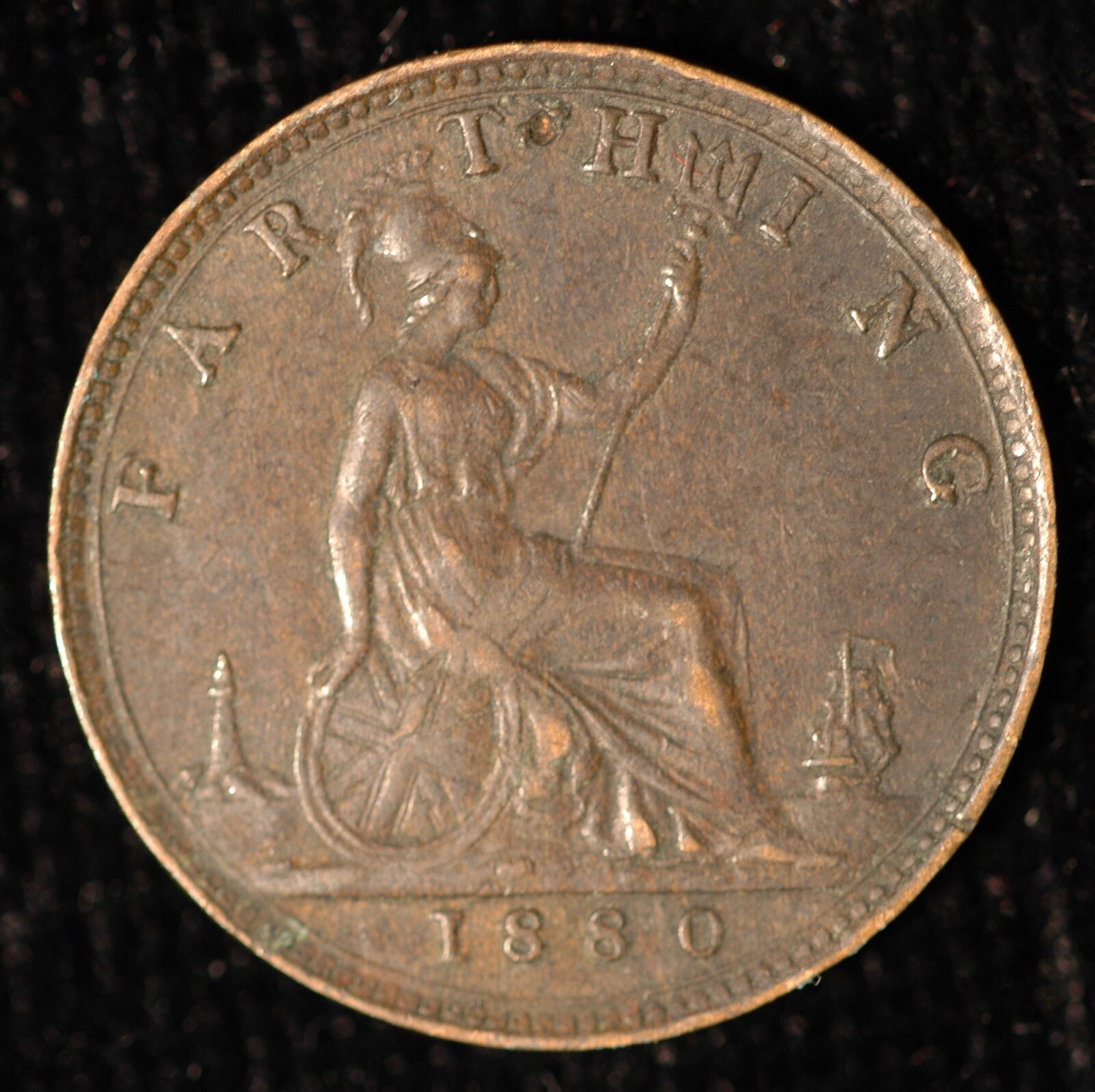 Farthing 1860 - 1894 Victoria Bun Head Choose Your Date (T124) | eBay