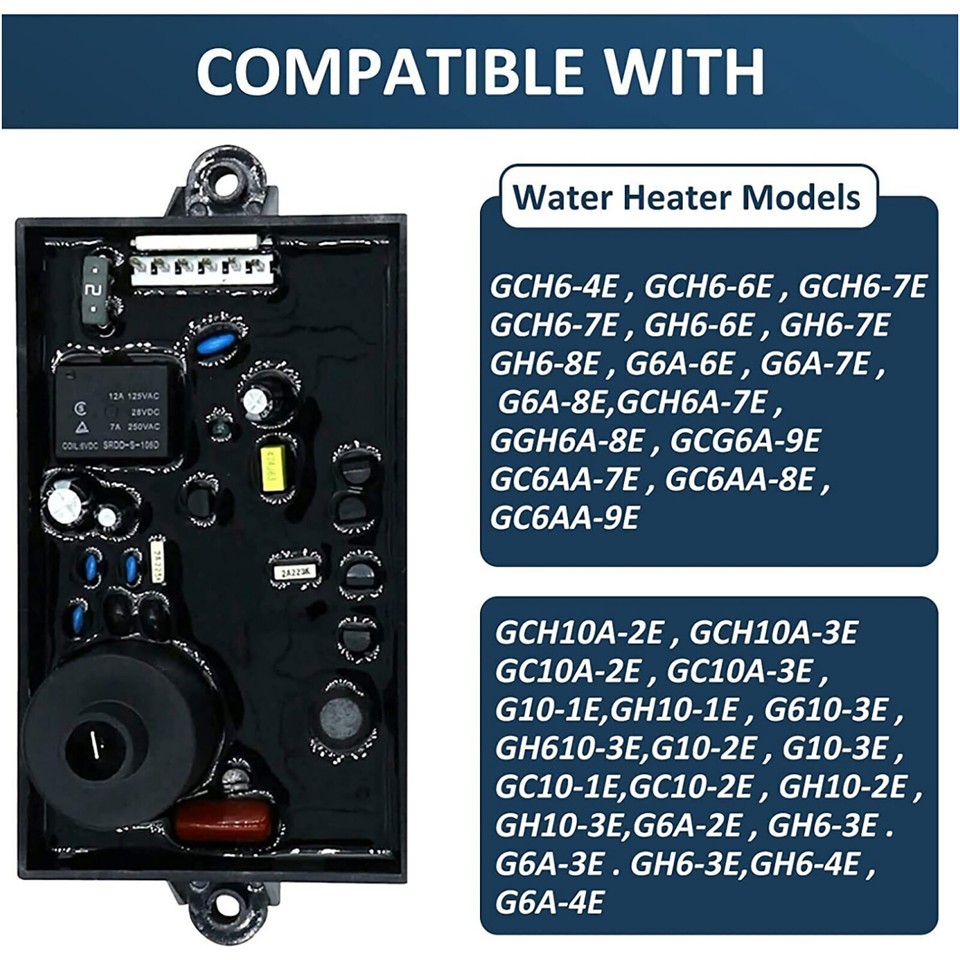 RV Water Heater Control Board For Atwood G10-1E GCH6-6E 91367 93257 ...