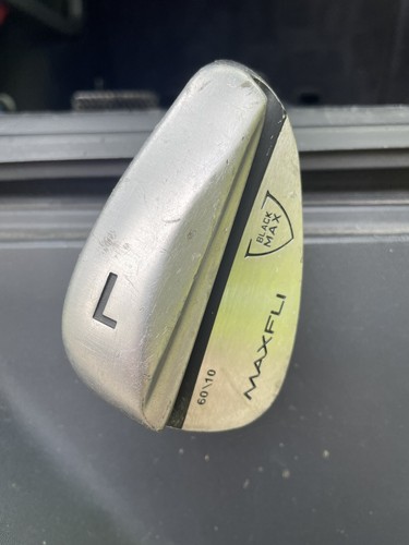 Maxfli Black Max Lob Wedge 60/10 RH Maxfli Shaft Lamkin Midsize Grip | eBay